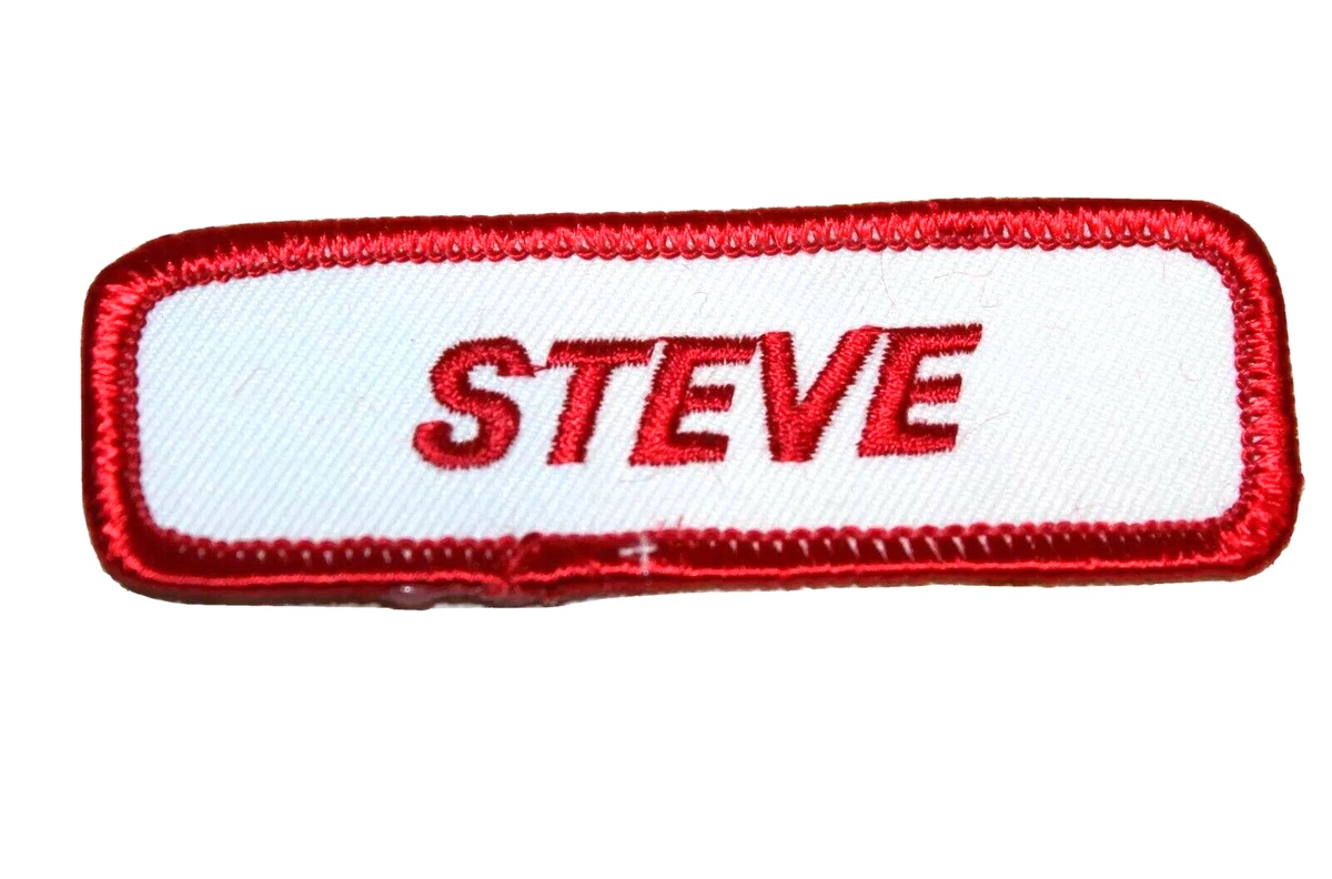 Uniform Name Tag Patches