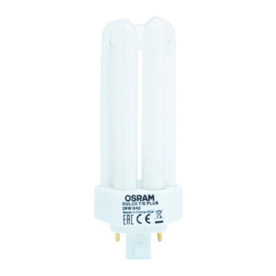 OSRAM DULUX T/E Plus Compact Fluorescent Light Bulb GX24q-3 26W/840 ...