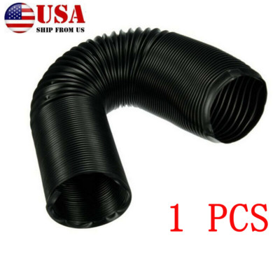 1x Adjustable Flexible Cold Air Intake Ducting 1m 80mm Feed Pipe Inlet ...