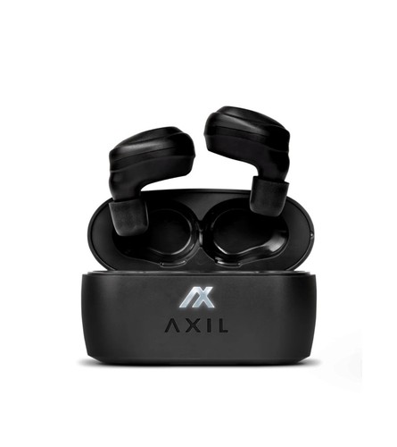 AXIL XCOR PRO Bluetooth Tactical Earbuds Includes Charging Case Black ...