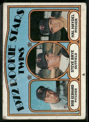 1972 Topps #28 Twins 1972 Rookie Stars (low grade) | eBay