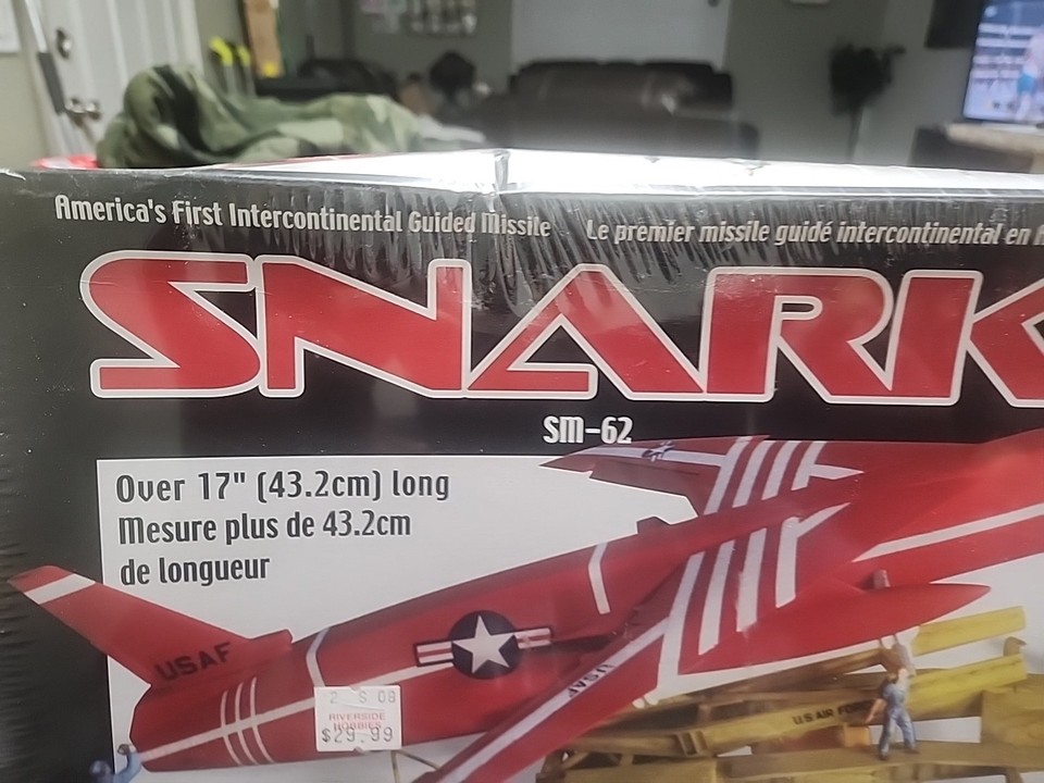 Lindberg SNARK SM-62 Intercontinental Guided Missile 1:48 Scale Model ...