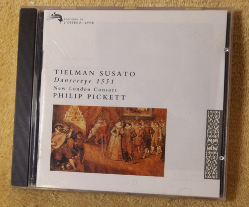 TIEL SUSATO Dansereye 1551 New London Consort CD Renaissance Dances ...