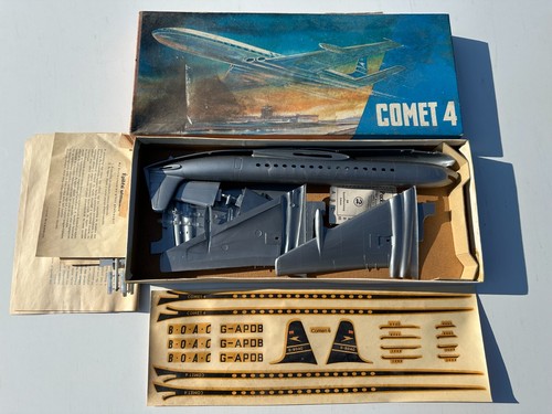 BOAC Comet-4 VEB airplane model (1960's) 1:100 | eBay