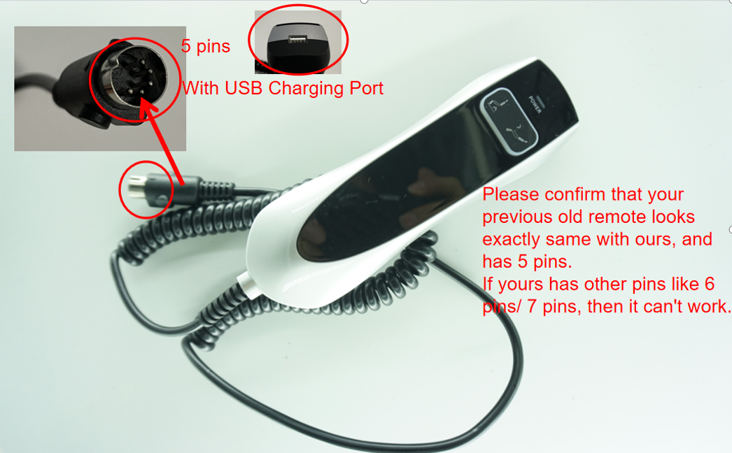 Remote Hand Control For Flexsteel Oscar Power Lift Chair Recliner With ...