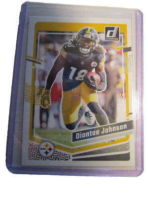 Diontae Johnson 2023 Donruss #247 Pittsburgh Steelers- | eBay