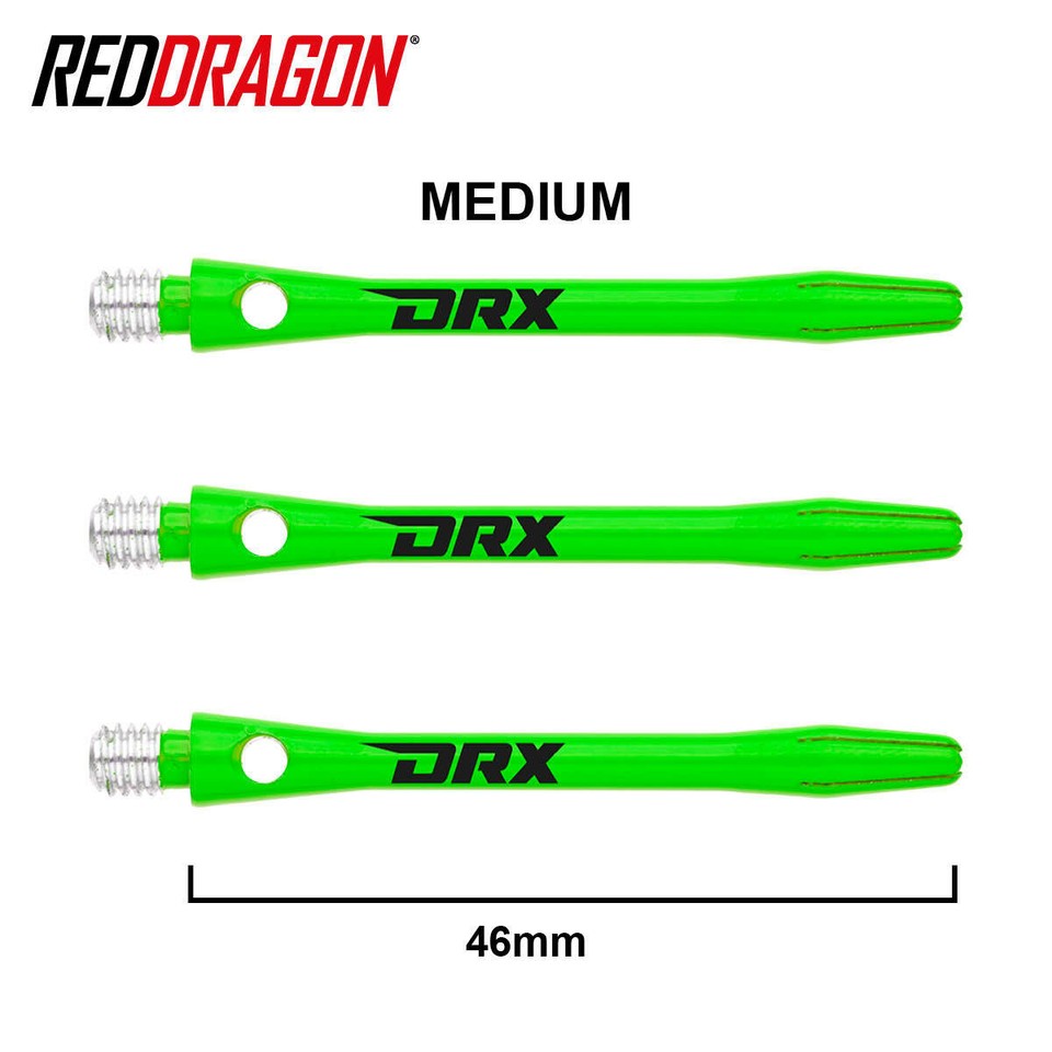 RED DRAGON™ Aluminium Darts Shafts DRX Stems 36mm/46mm x6Stems | eBay UK
