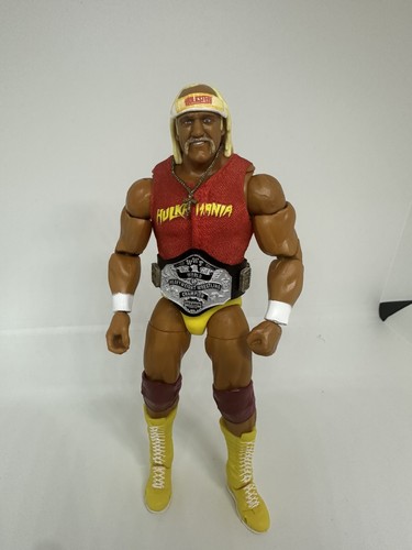WWE Mattel Elite Hulk Hogan LJN Workout Set Custom Figure WWF WCW ...