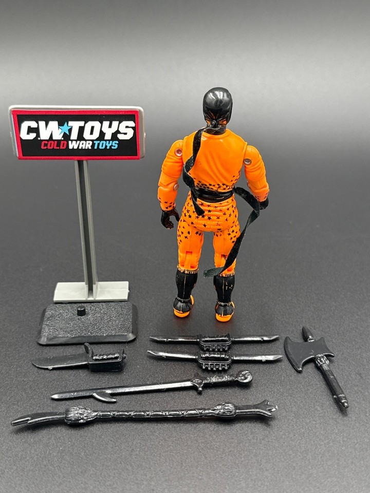 1992 GI Joe Slice V2 Orange Ninja Force Complete 54036 | eBay