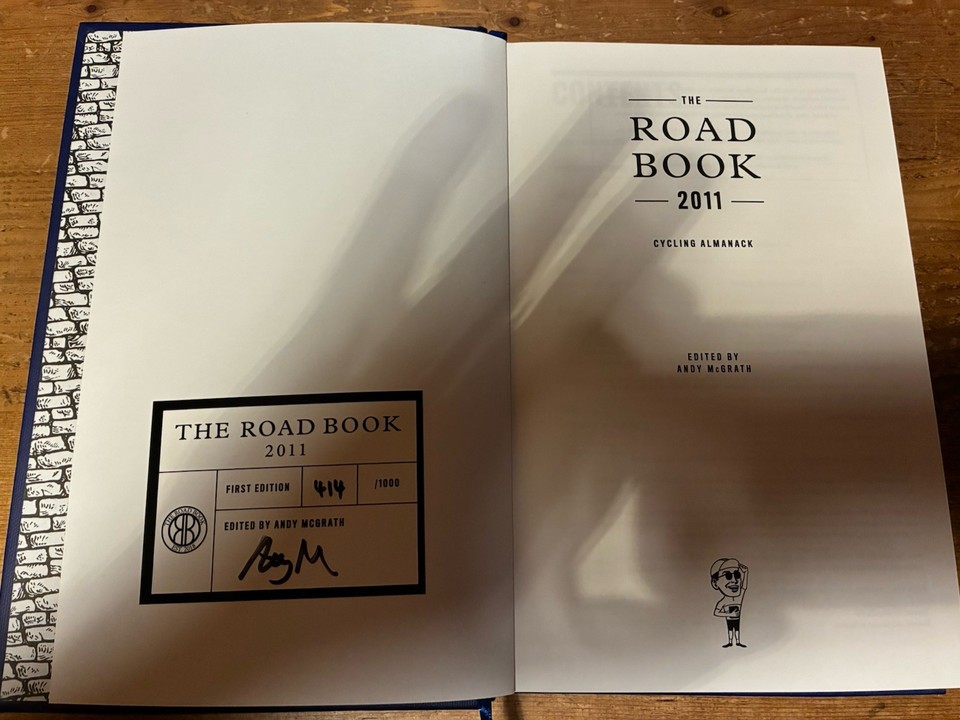 Road book cycling almanac 2011 signed first edition | eBay UK
