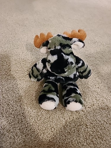 Dan Dee Plush Camouflage Moose 16" Camo Stuffed Animal Toy Lovey ...