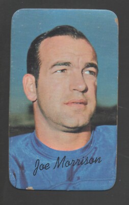 1970 Topps Super Football Card #27 Joe Morrison-New York Giants G -Vg ...
