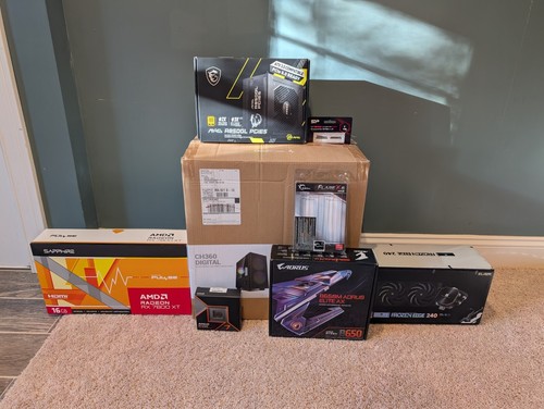 AMD Ryzen 9700x Radeon 7800 XT 32GB RAM PC Gaming Computer | eBay