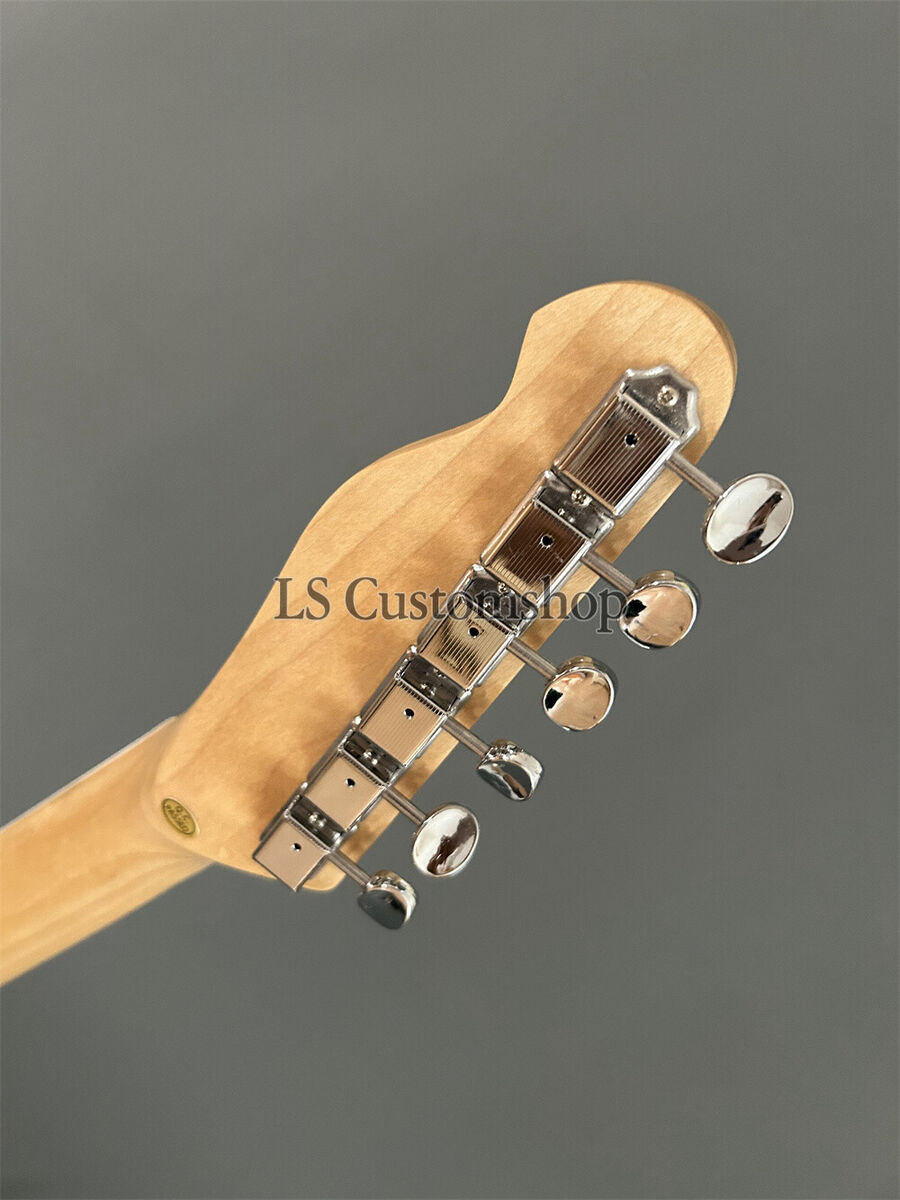 Blue Thinline TL Electric Guitar Quilted Maple Top Semi Blue Thinline TL Electric Guitar Quilted Maple Top Semi