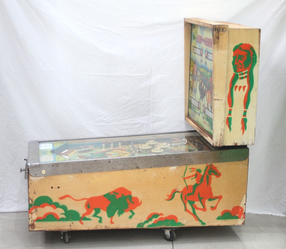 Bow and Arrow Pinball Machine (Bally, 1974) | eBay