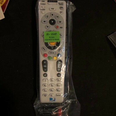 DIRECTV RC66X Universal Remote Control - Silver, sealed w/ 2 batteries ...
