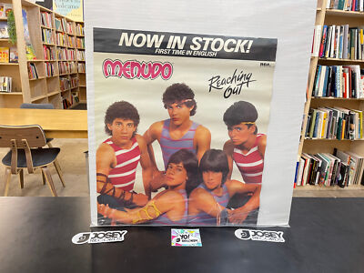 Original Reaching Out by Menudo 1984 Promotional Poster | eBay