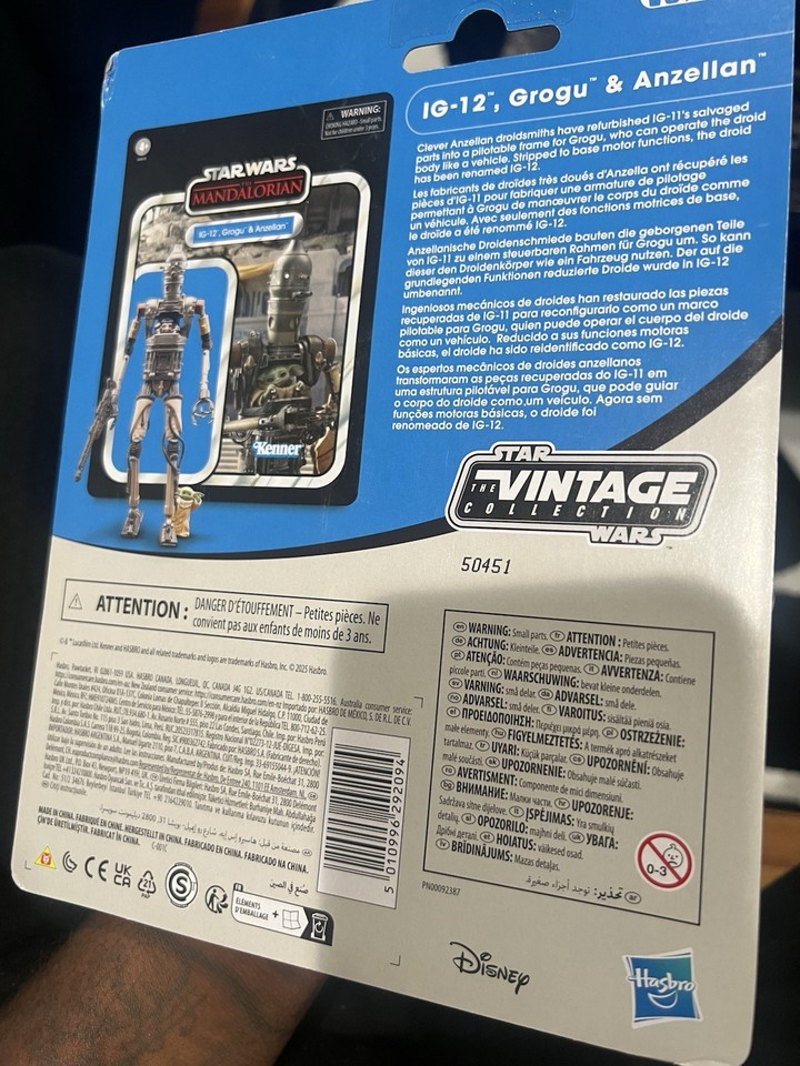 Star Wars the Mandalorian IG-12, Grogu Anzellan Action Figure. New | eBay