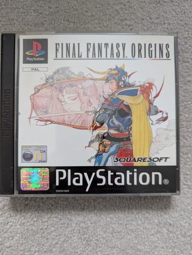 Final Fantasy Origins PS1 Complete in Box (CIB) including art cards ...