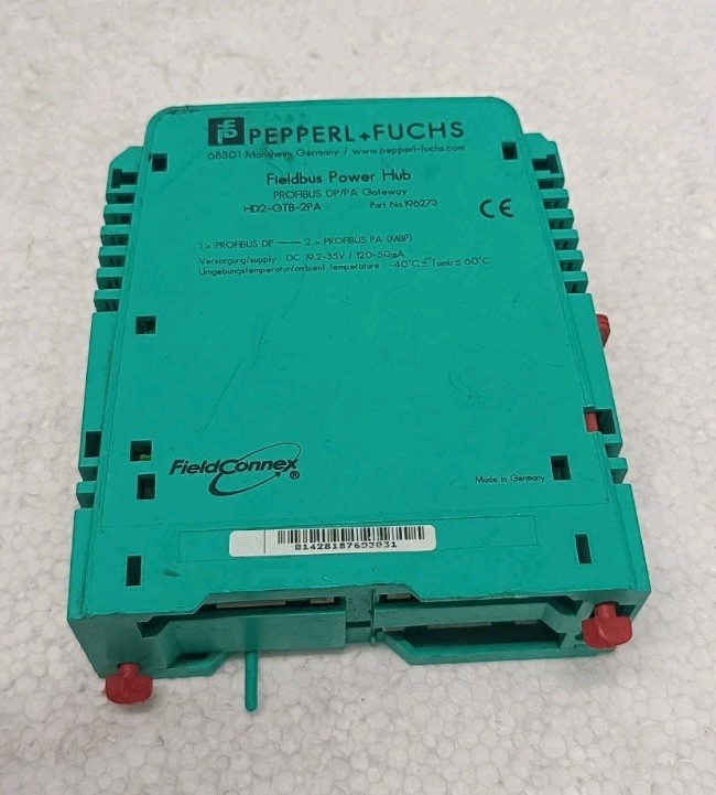 PEPPERL FUCHS HD2-GTB-2PA 196273 PROFIBUS DP/PA Gateway FIELDBUS POWER ...