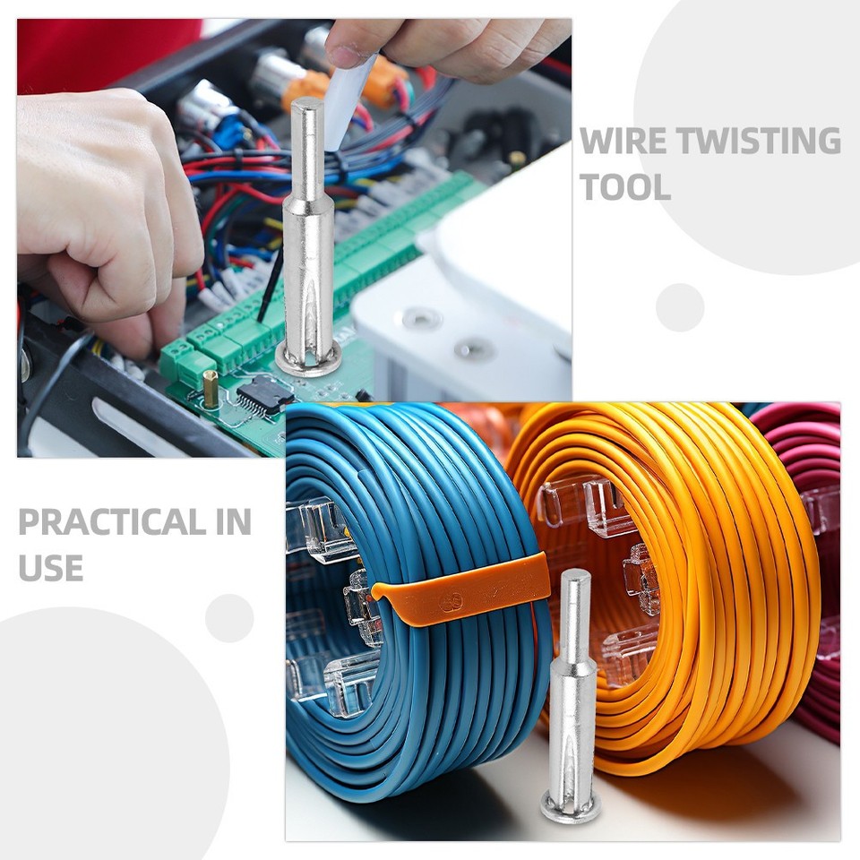 2 Pcs Electrical Tools Wire Winder for Electrician Connector Twisting ...