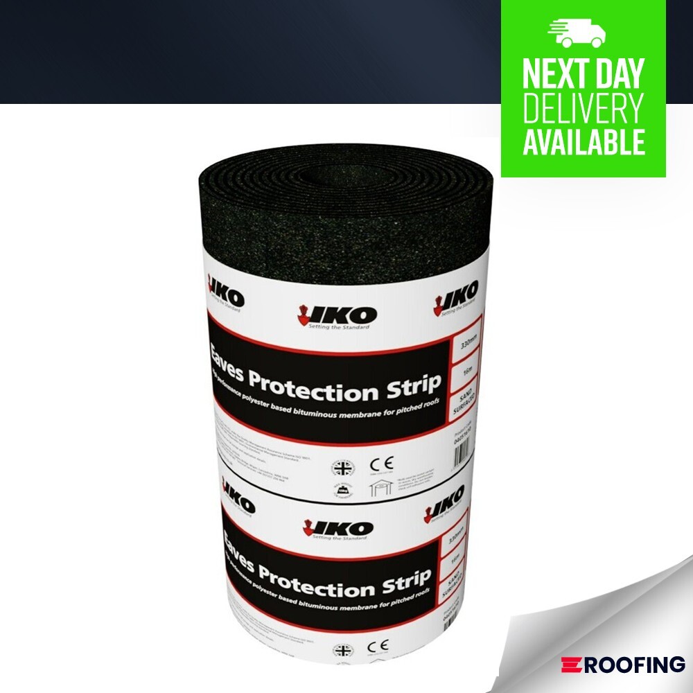 IKO 5u Eaves Protection Strip | Polyester Based | Bituminous Membrane ...