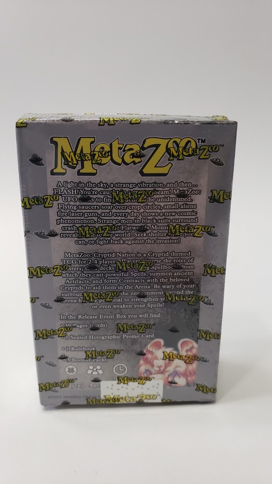 Metazoo TCG: UFO 1st Edition Release Event Box Sealed | eBay