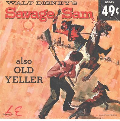 DISNEY CHILDREN'S PICTURE SLEEVE ONLY--(SAVAGE SAM)--PS--PIC--SLV | eBay