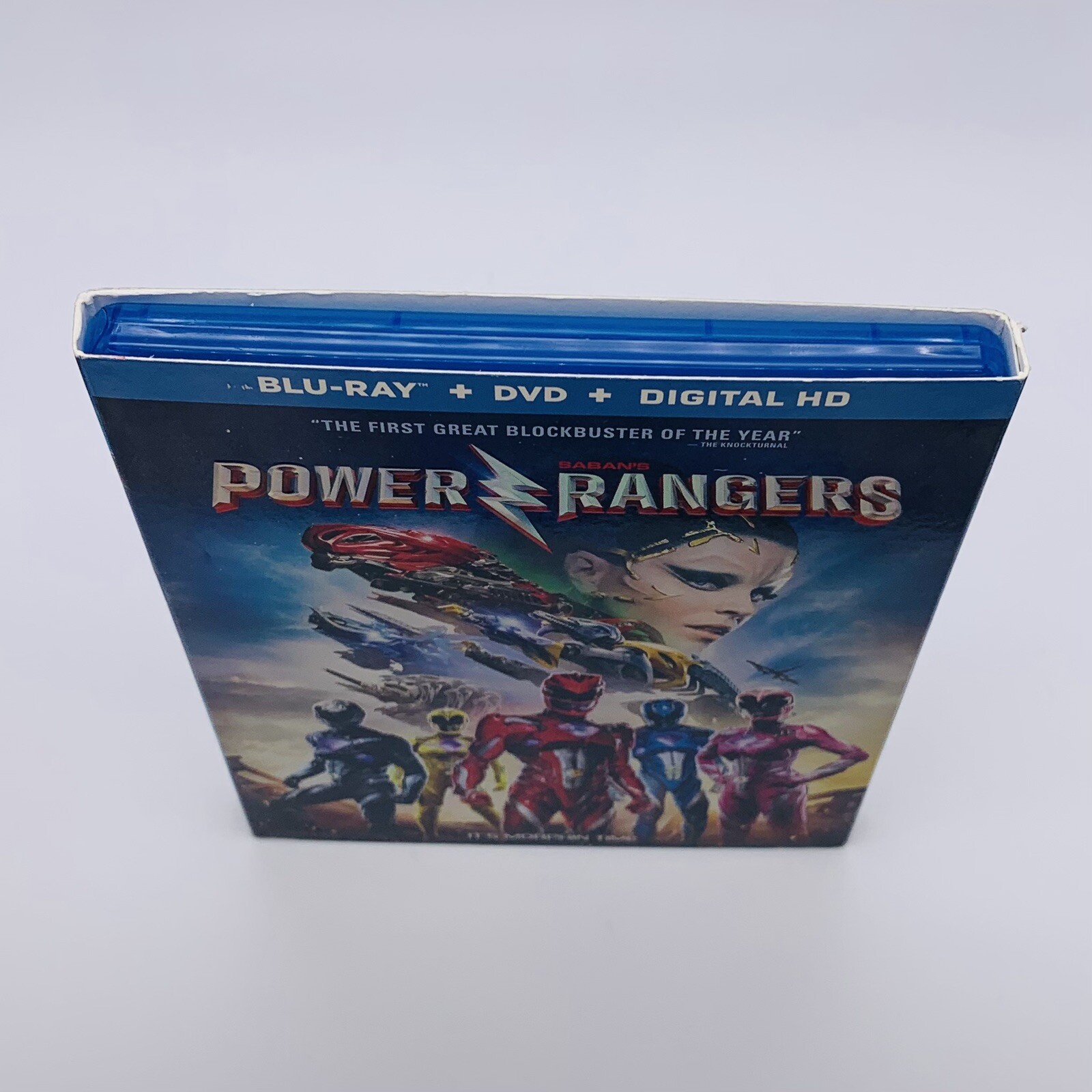 Saban’s Power Rangers Blu-ray + DVD with Slipcover, 2017 2-Disc Set ...