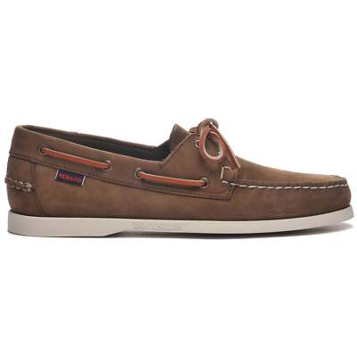 SEBAGO Docksides Portland Nubuck Shoes Dk Brown - Brown Dk New | eBay