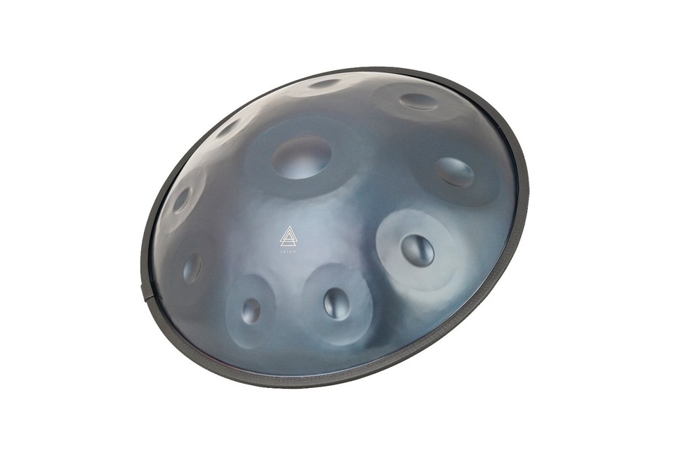 Tetra Handpan BLUE D Kurd 12 / 10 notes 440/432 Hz 22' Stainless Steel ...