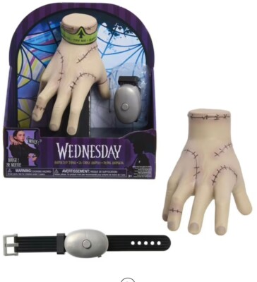 Wednesday Animated Thing Remote Control Hand Just Play NEW 2024 Addam’s ...