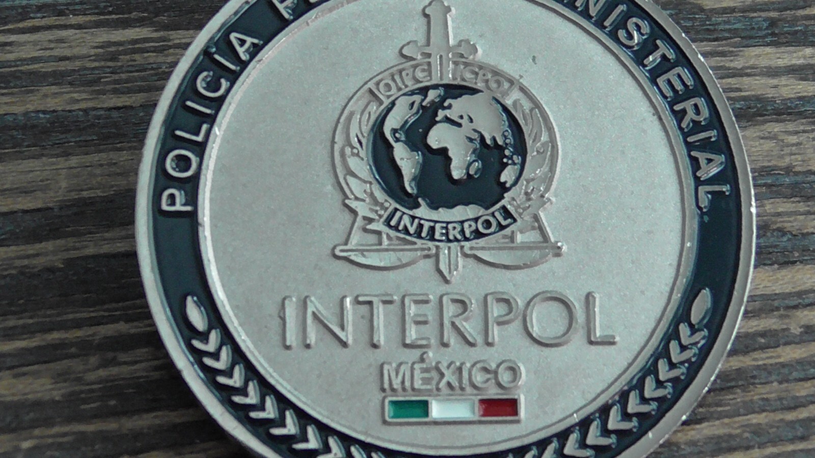 INTERPOL Policia Federal Ministerial Mexico Challenge Coin #276X | eBay
