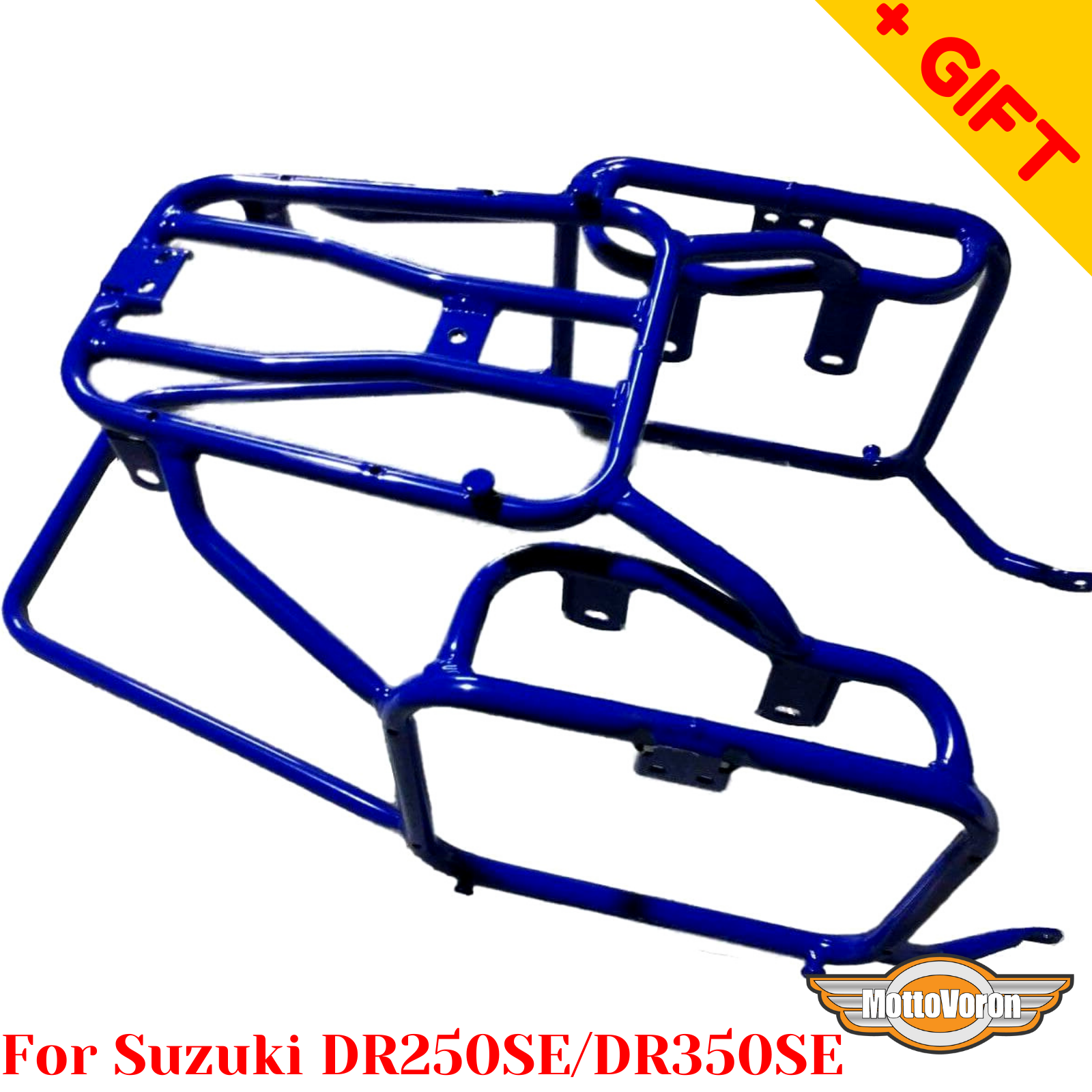 For Suzuki DR 350 SE Luggage rack system DR 250 SE Pannier rack Monokey ...
