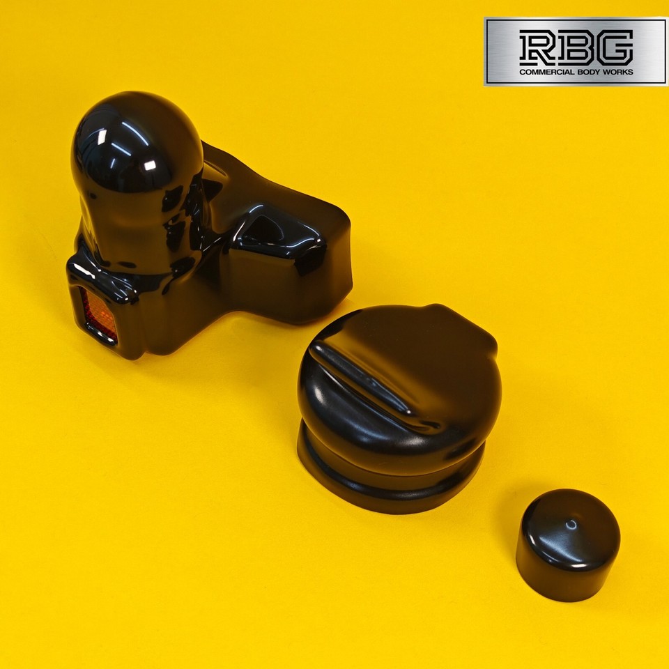 Tow Ball + Socket + Plug Cover SET PVC 50mm Towballs 7 13 Pin Sockets ...