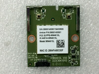 Sharp LC-55LE653U LC-43LE653U LC-48LE653U Wi-Fi Module 098001400901 ...