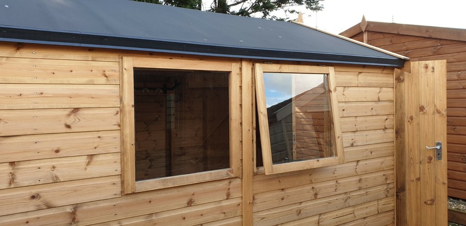 Shed Window Replacement Perspex | Summerhouses Sheds Garden Buildings ...