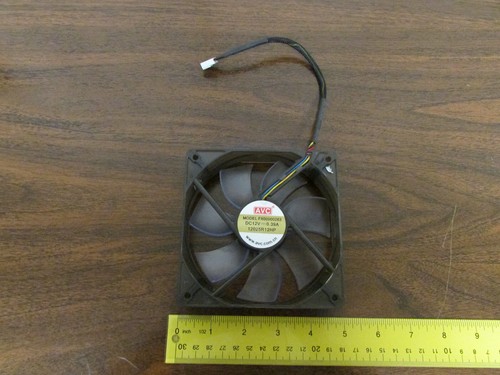 Muffin Computer Fan DC 12V DC12V 120mm 120x120x25mm AVC FX00000263 ...