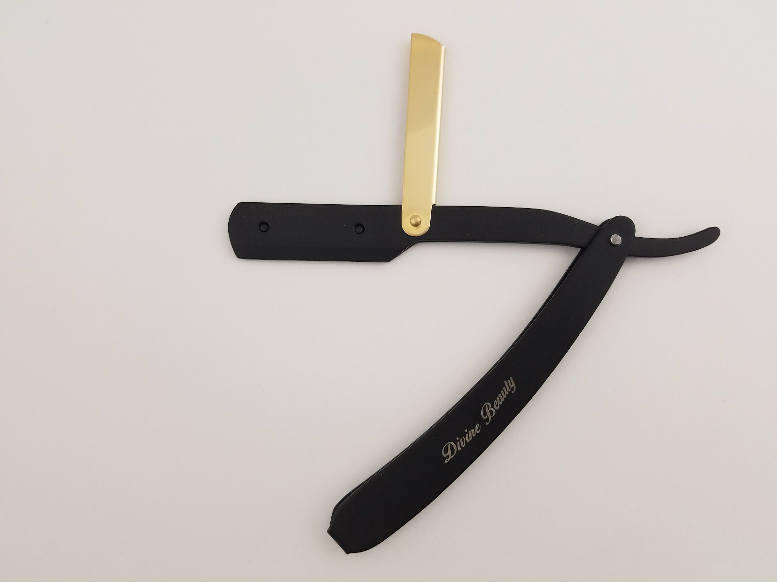 100 BLADES + CLASSIC BARBER STRAIGHT RAZOR CUT THROAT SHAVING SALON ...