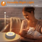 Portable Baby Sound Machine with Night Light, 28 Soothing Sounds with ...