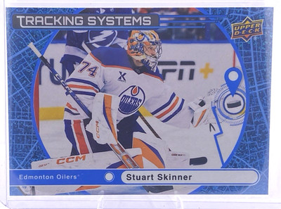 2025-26 Upper Deck #TS-11 Stuart Skinner Tracking Systems Speckle | eBay
