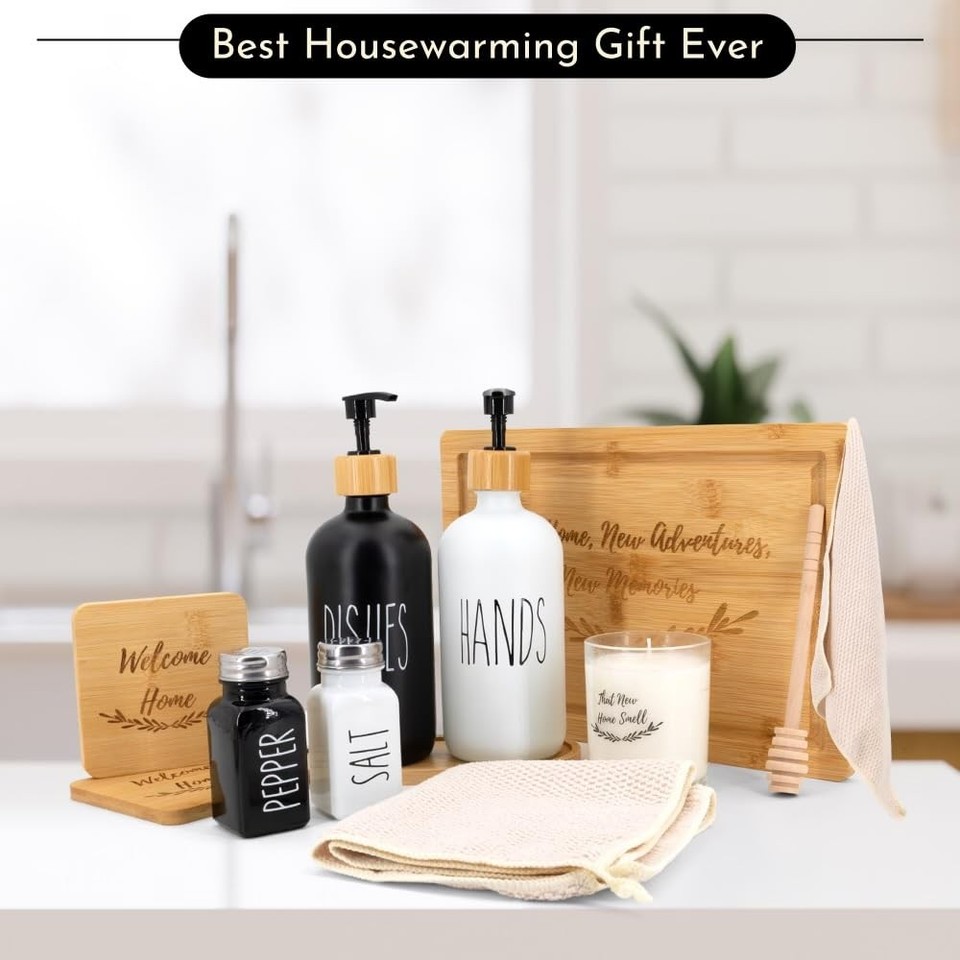 House Warming Gifts New Home – Home Essentials for New Home Gift Set ...