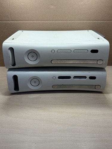 Lot Of 2 Broken Xbox 360 Console w/ 20GB HDD for Parts (RROD) | eBay