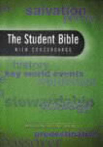 The NIV Student Bible: WITH Concordance, International Bible Society ...