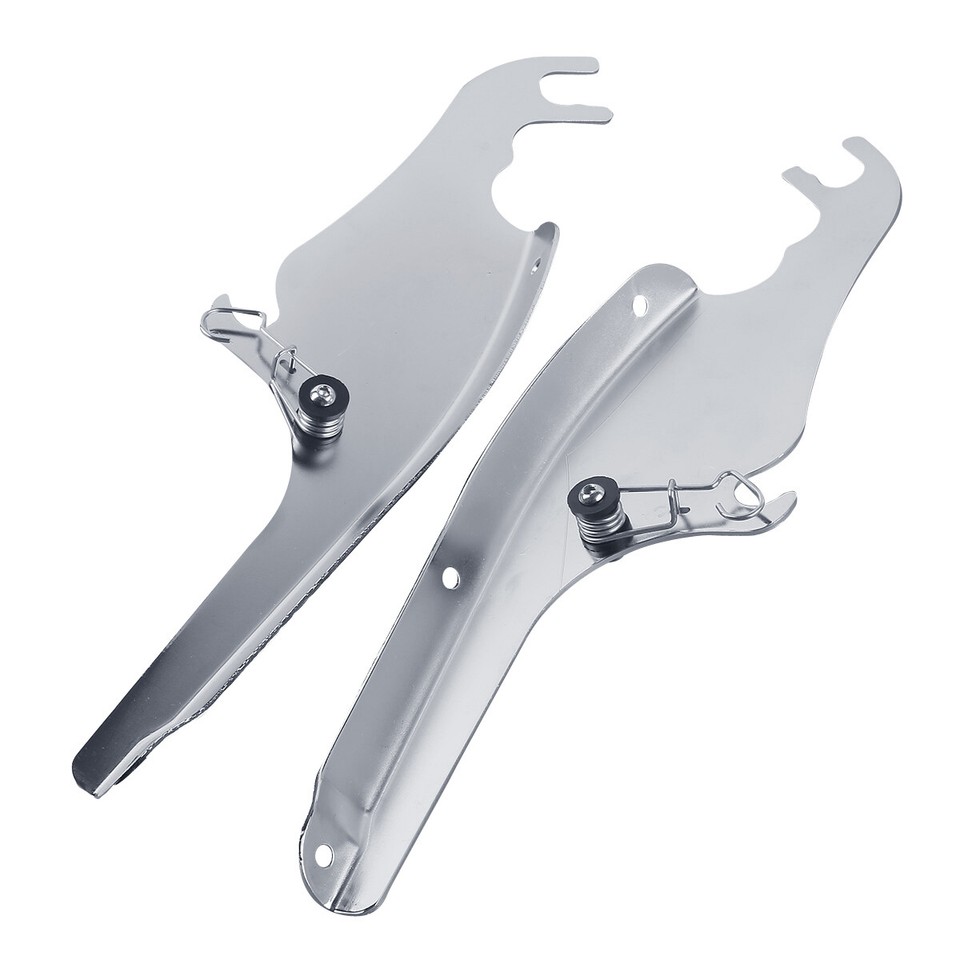 Windscreen Windshield Mounting Bracket Kit For Harley Fatboy Heritage ...