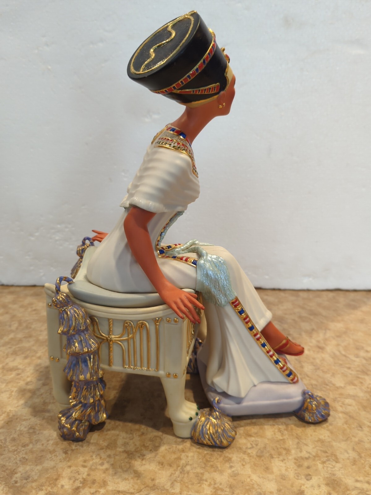 1979 Limited Edition Cybis 'Queen Nefertiti' Porcelain Figurine #105 | eBay