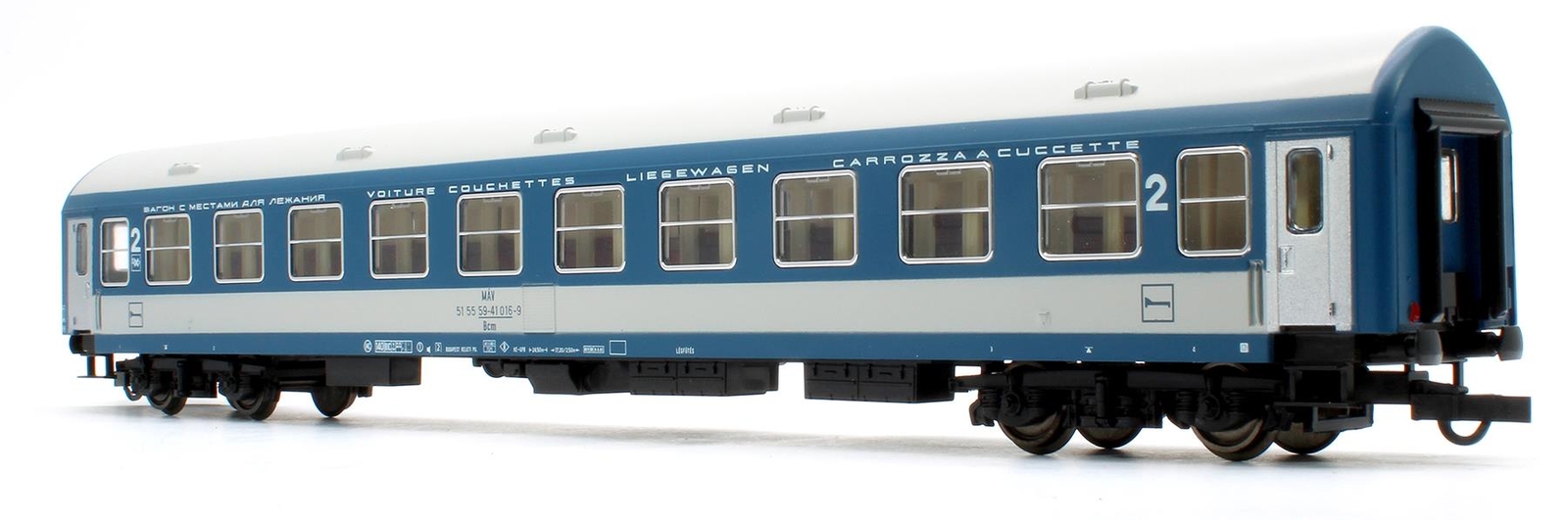 SACHSENMODELLE 'HO' GAUGE 14356 MAV 2ND CLASS SCHNELLZUGLEIGEWAGEN ...