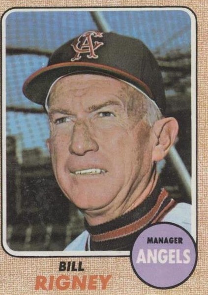 1968 Topps - #416 Bill Rigney for sale online | eBay
