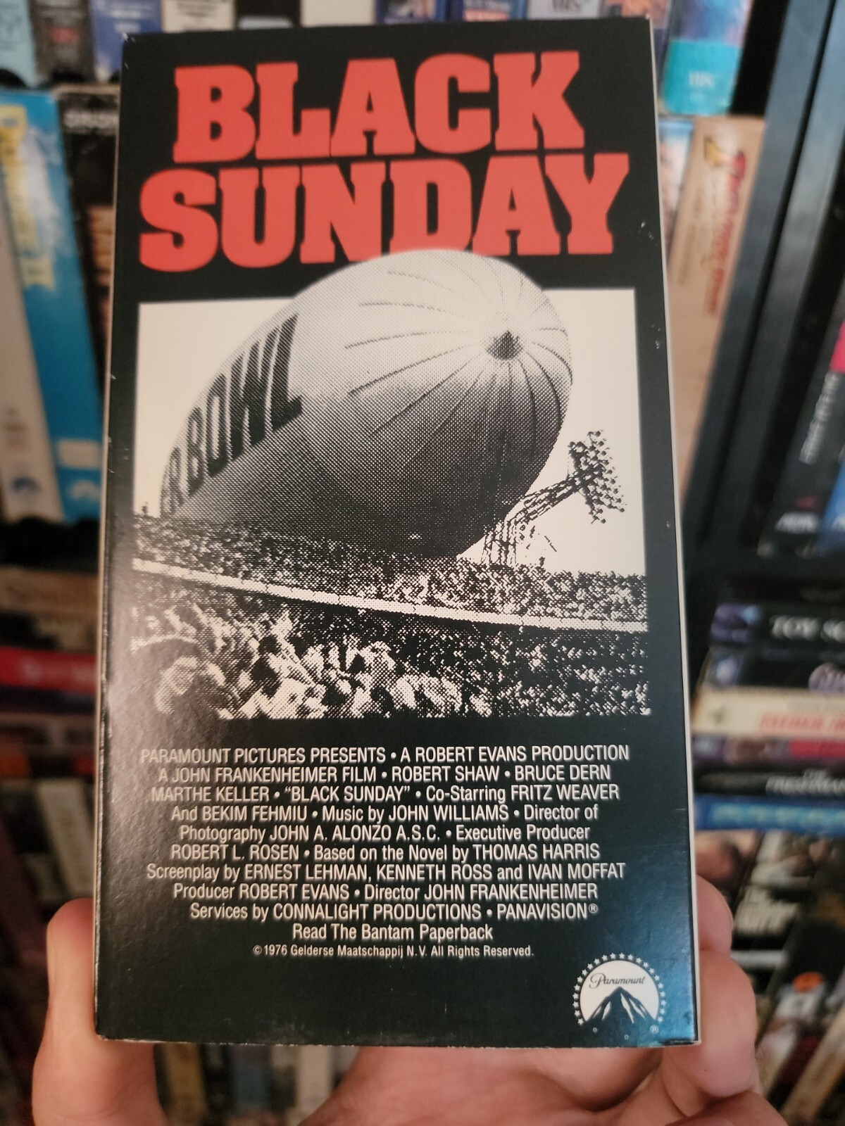 Black Sunday 1977 VHS Rare Hard To Find | eBay
