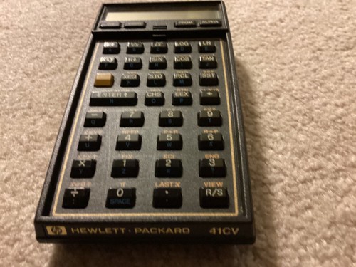 HP 41CV Calculator IOB with Case and Books Hewlett Packard - Works ...